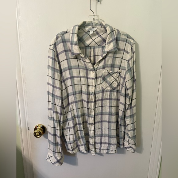 Market & Spruce | Tops | Market Spruce Plaid Buttonup Shirt Xl | Poshmark